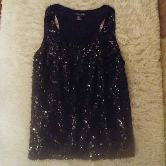 Forever 21 | Tops | Glitzy Tank | Poshmark